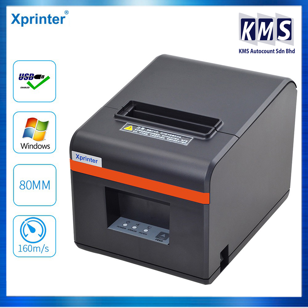 Xprinter 80mm Thermal Receipt Printers Bill Printer POS Printer With Automatic Cutter For Shop ...