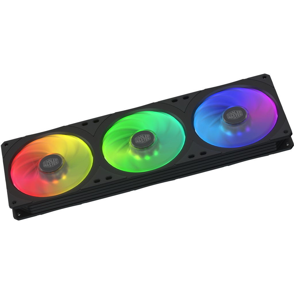 COOLER MASTER MasterFan SF360R SQUARE ARGB CASE FAN/ADDRESSABLE RGB ...