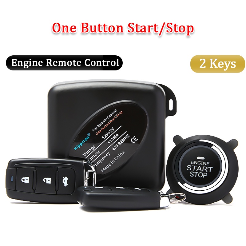Car Central Door Lock Remote Control Keyless Entry Push Start System ...