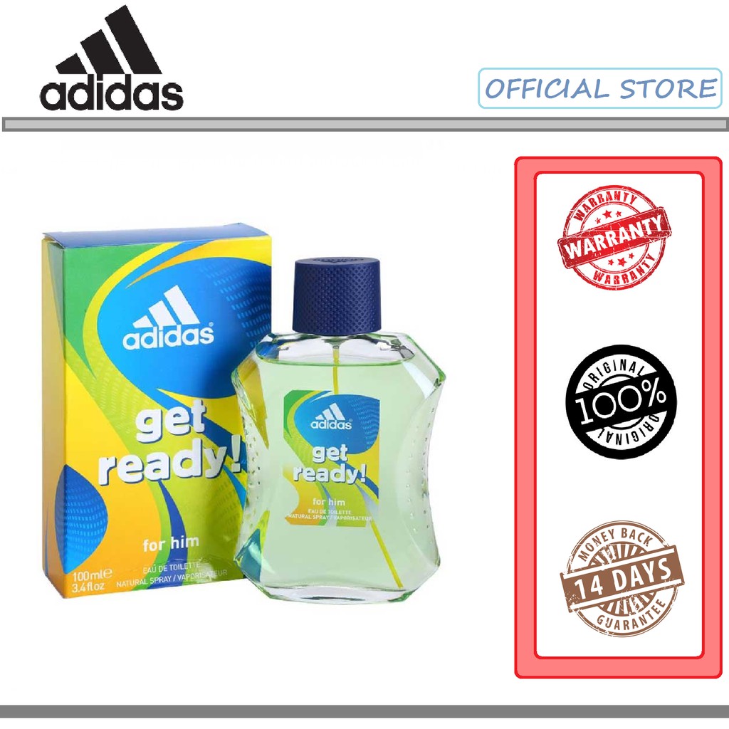 [Ready STOCK] Original Adidas Get Ready EDT – 100ML Perfume For men ...