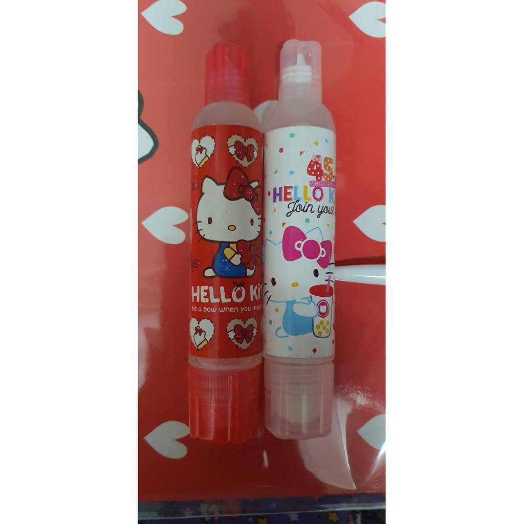 Hello Kitty Stationery - Hello Kitty Double Head Glue | Shopee Malaysia