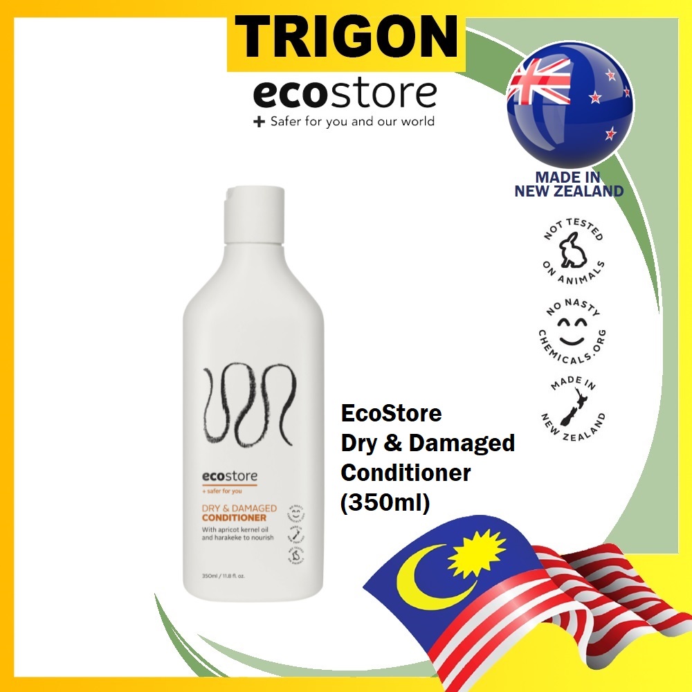 EcoStore Dry & Damaged Conditioner (350ml) Made In New Zealand [ Trigon ] | Shopee Malaysia