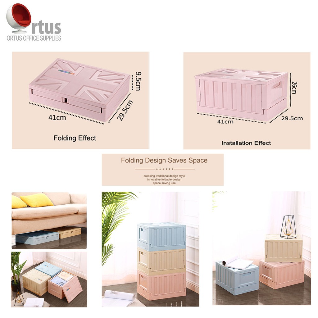 Folding Storage Box / Foldable Storage Box / Folding Box / Plastic Box ...