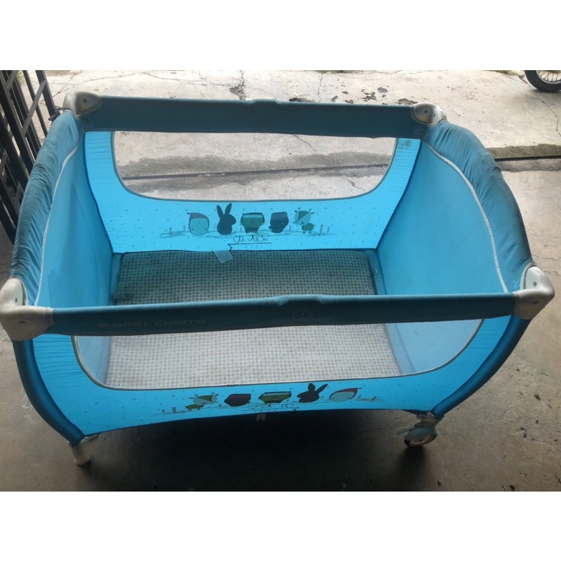 Baby Cot Sweet Cherry | Used | Like New | Shopee Malaysia