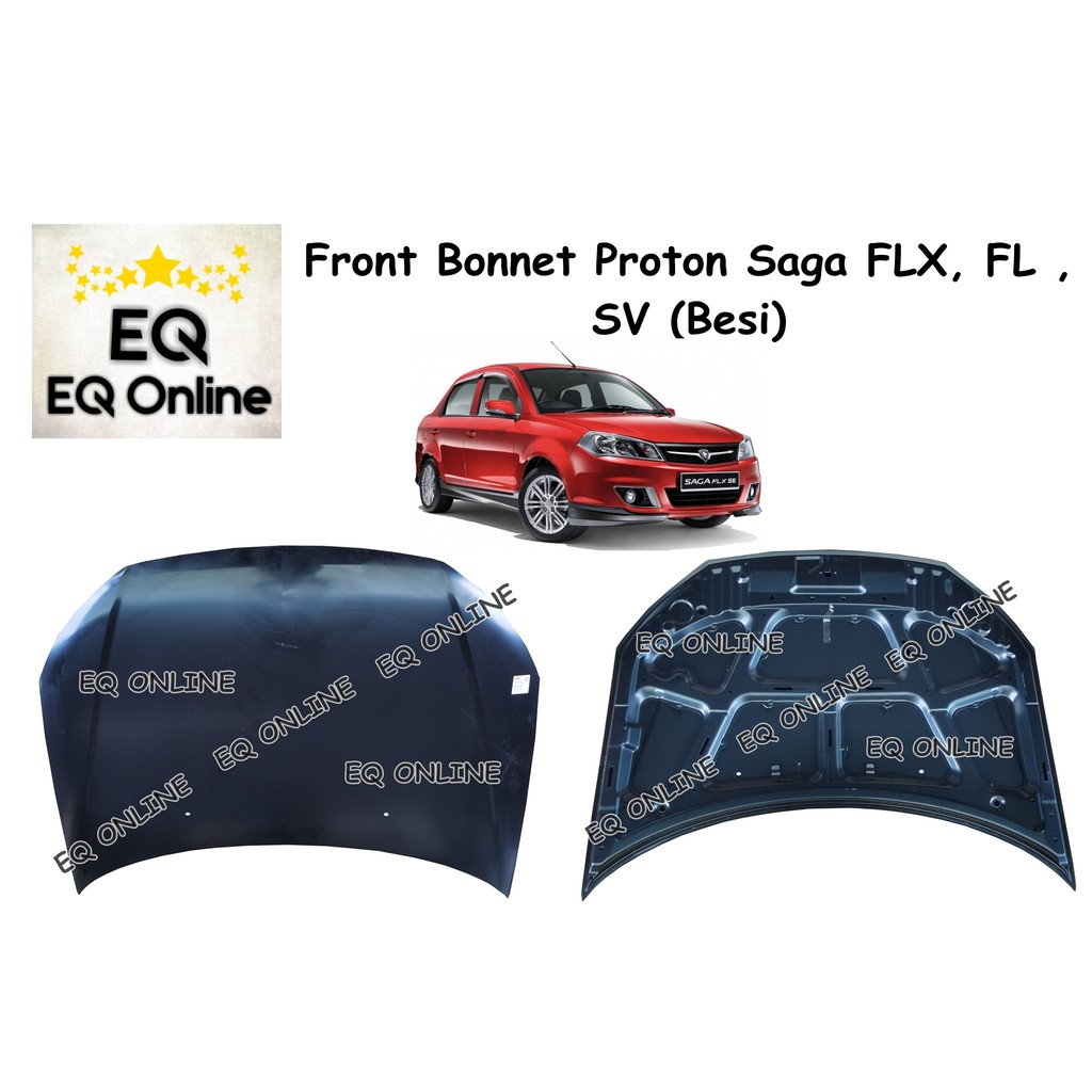 Proton SAGA FLX , FL , SV Front Bonnet / Hood (Standart Besi) Bonnet ...