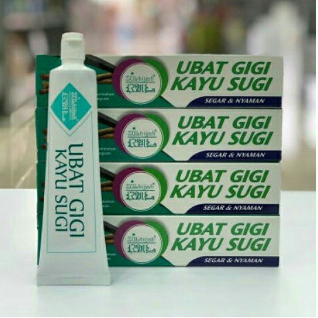 Ubat Gigi Kayu Sugi Zulhijjah Natural Tooth Paste Tiada Pewangi Sah ...