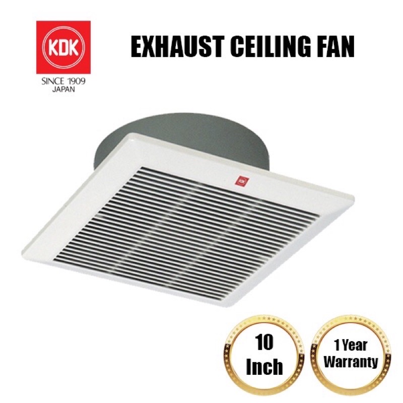 kdk exhaust fan 10inch (100%new) with warranty | Shopee Malaysia
