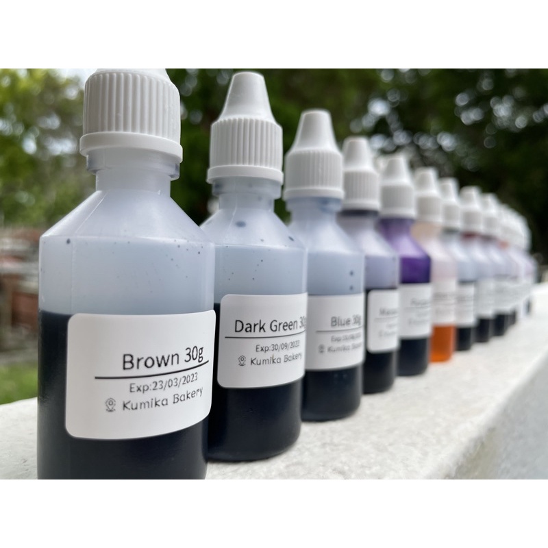 Pewarna Makanan HALAL / HALAL Food Colouring 30GRAM ( Oil Base ...