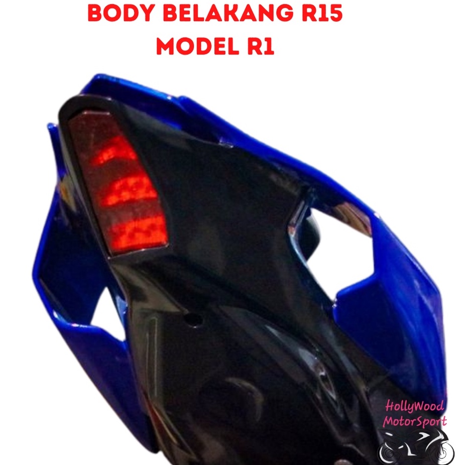 YAMAHA R15 BODY BELAKANG MODEL R1M CAT BAGUS FIBERGLASS TEBAL / R15 ...