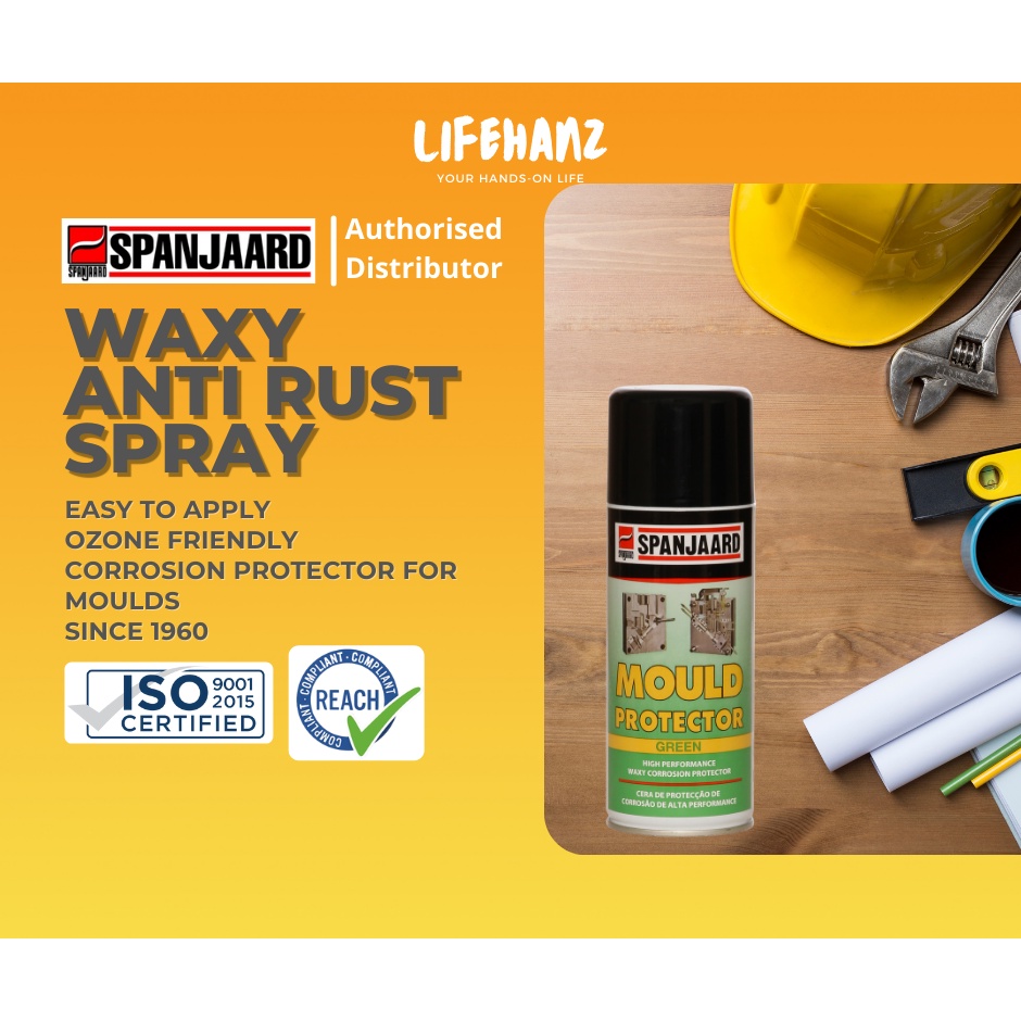 Spanjaard Waxy Anti Rust Spray (400ml) | Shopee Malaysia