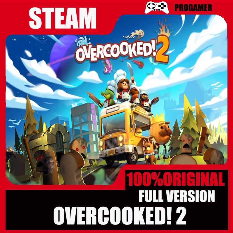 Overcooked!2 STEAM PC GAME REDEEM KEY | Shopee Malaysia