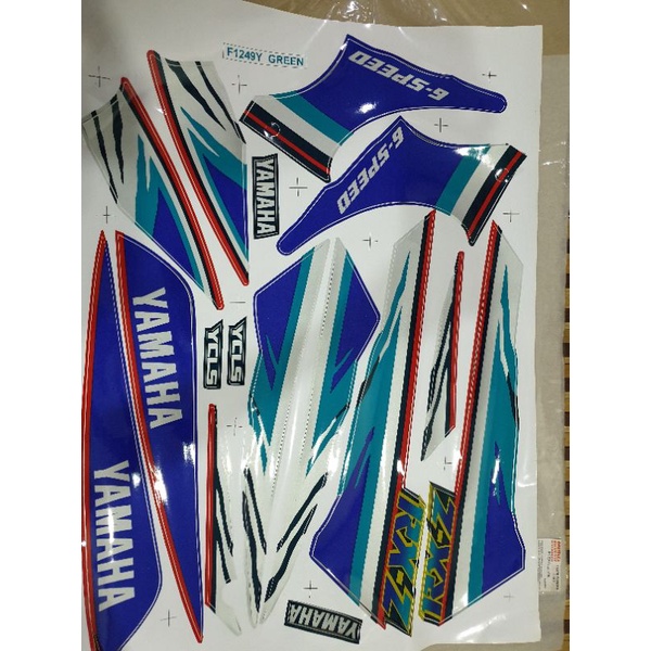 STICKER/STRIPE COVER SET RXZ MORITAKA | Shopee Malaysia