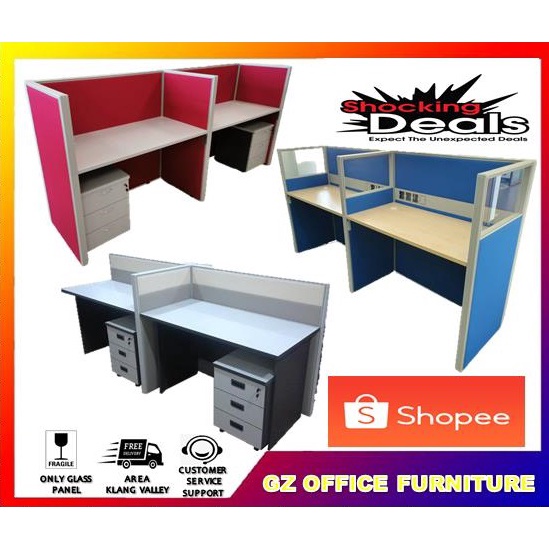 Office Workstation and Partition Panel, Divider, Drawer, Full Board ...