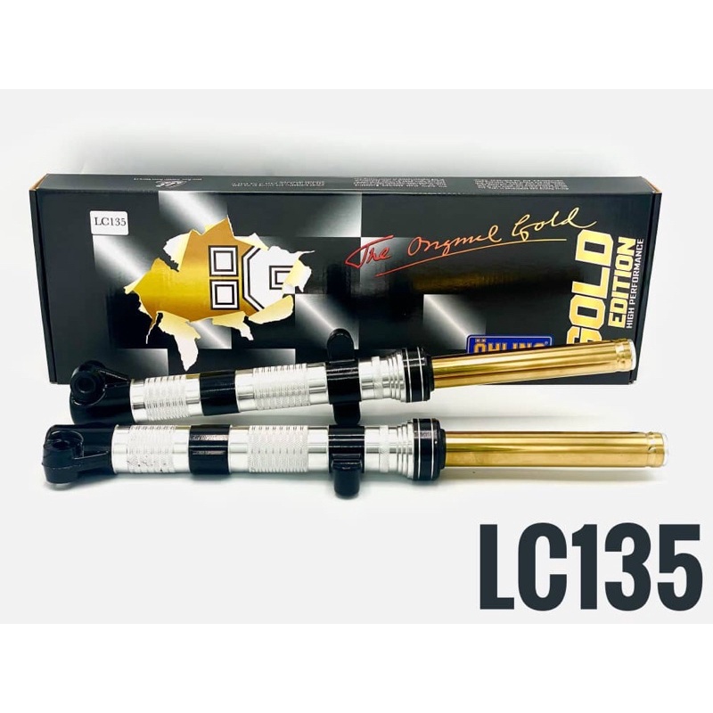 FORK LAY OHLINS GOLD PREMIUM LC135 / Y15 / Y16 / LEGENDA (FREE SCREW ...