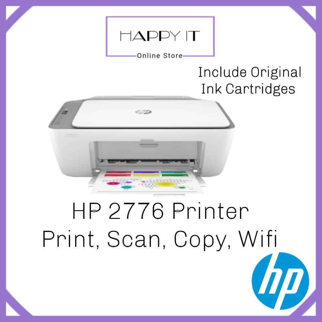 HP DeskJet Ink Advantage 2776 All-in-One Printer | Shopee Malaysia