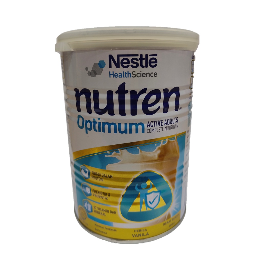 Nestle Nutren Optimum Complete Nutrition Vanilla ( 400 / 800g ) * New Packaging * | Shopee Malaysia
