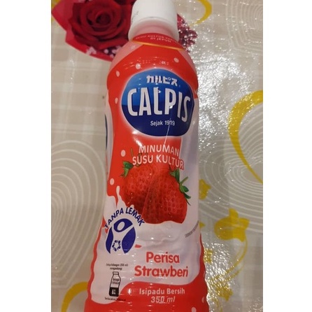 Pepsi-Calpis -Cultured Milk Drink-Strawberry Flavour 350ml/Pepsi-Calpis ...