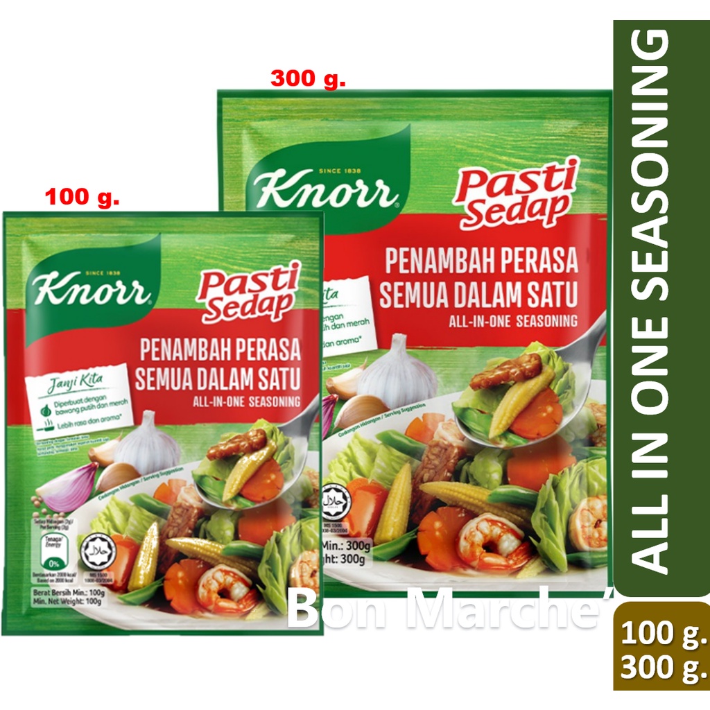 Knorr Pasti Sedap All in One Seasoning Powder (100/300g) | Shopee Malaysia