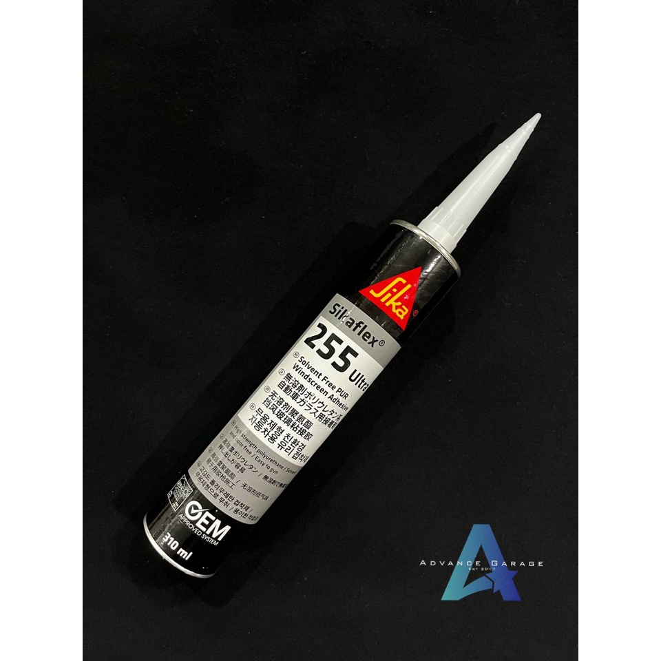 Sika SIKAFLEX 255 ULTRA WINDSCREEN SEALANT OEM APPROVED SYSTEM ( 310ML ...