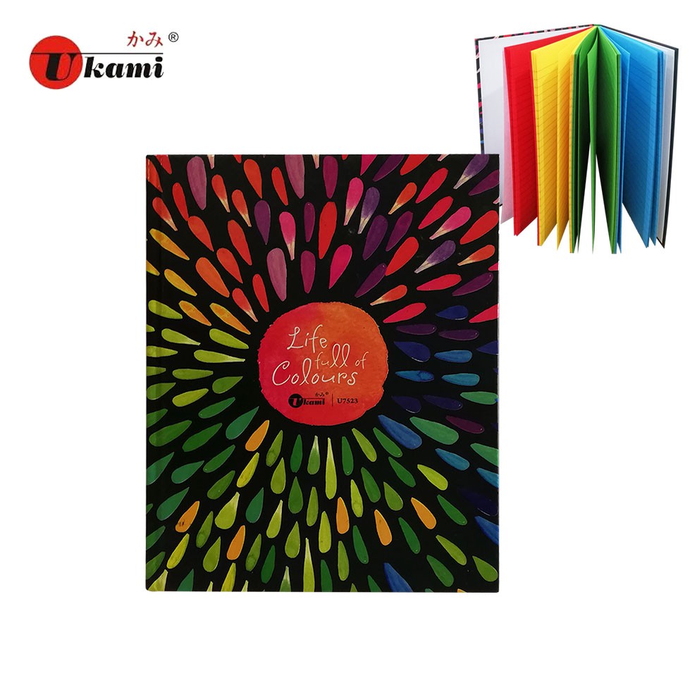 UKAMI F5 Life Full of Colours Hardcover Notebook (U7523) | Shopee Malaysia