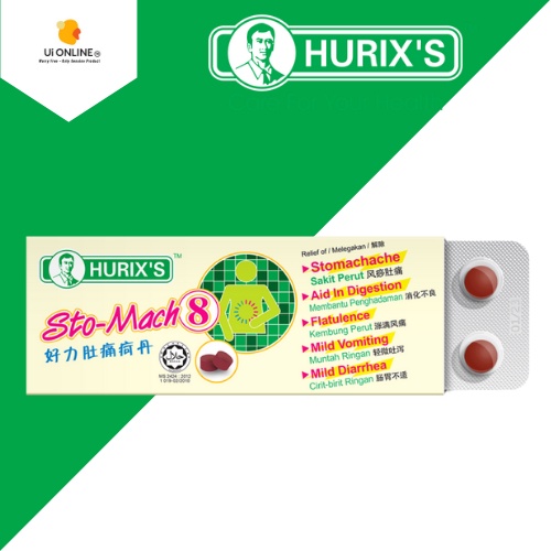 HURIX'S STOMACH 8 CAPSULES 12's | Shopee Malaysia