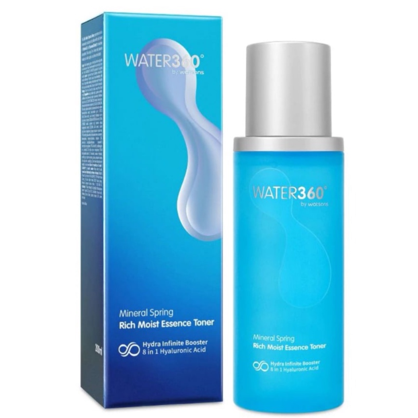 WATER360 BY WATSONS Mineral Spring Rich Moist Essence Toner 200ml ...
