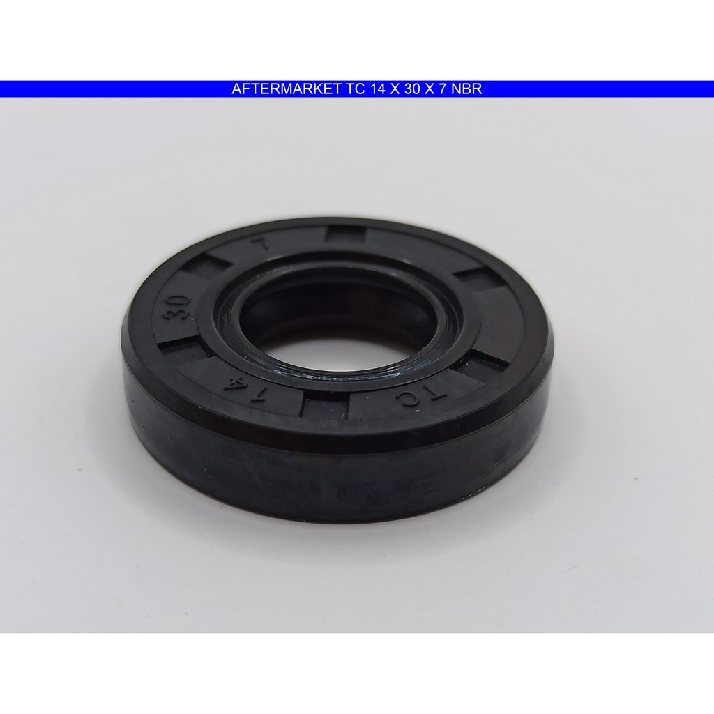 Aftermarket Oil Seal - TC 14x30x7 NBR ( 14 x 30 x 7 ) | Shopee Malaysia