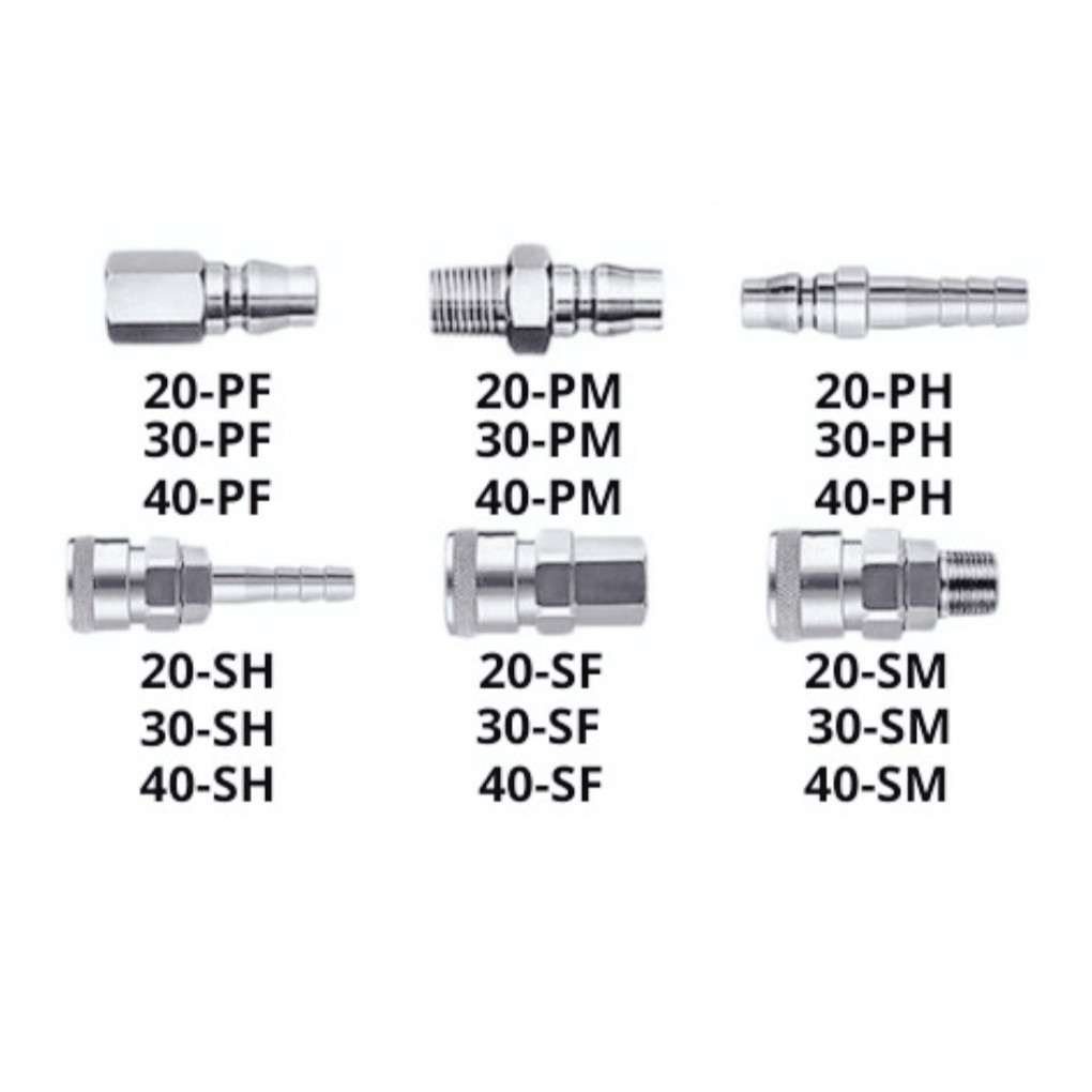 C Type Quick Pneumatic Fittings High Pressure Coupling Air, 43% OFF
