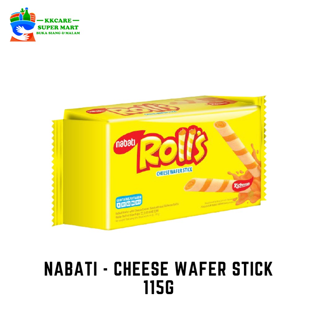 Nabati - Rolls - Cheese Wafer Stick (115g) | Shopee Malaysia