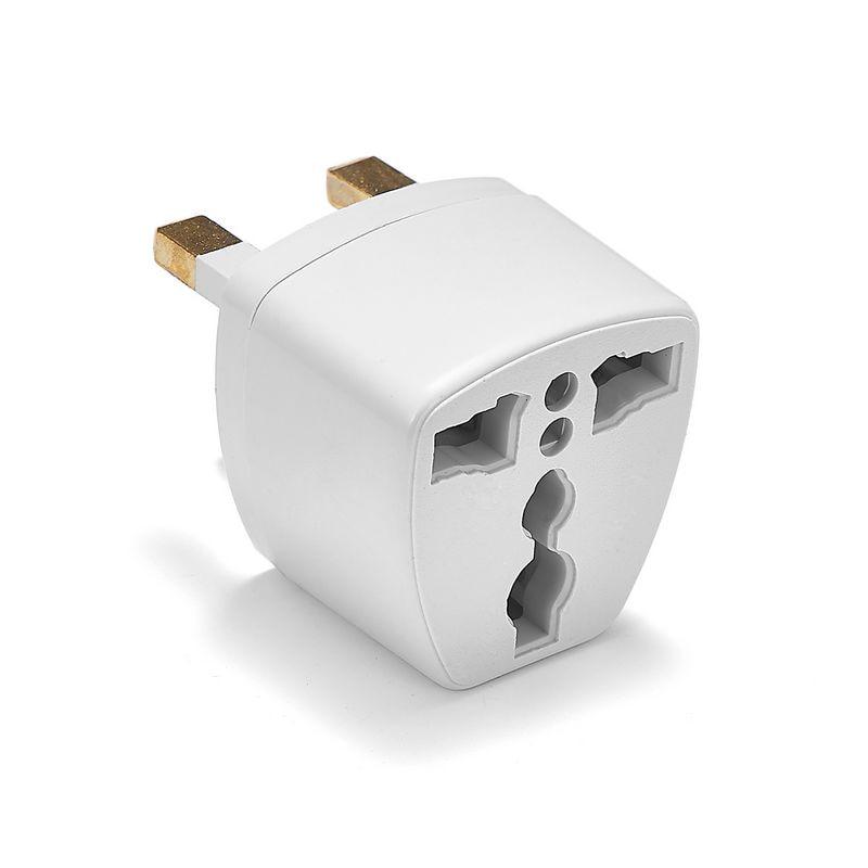 Universal Uk Us 3 Pin Travel Adaptor Plug Socket British American