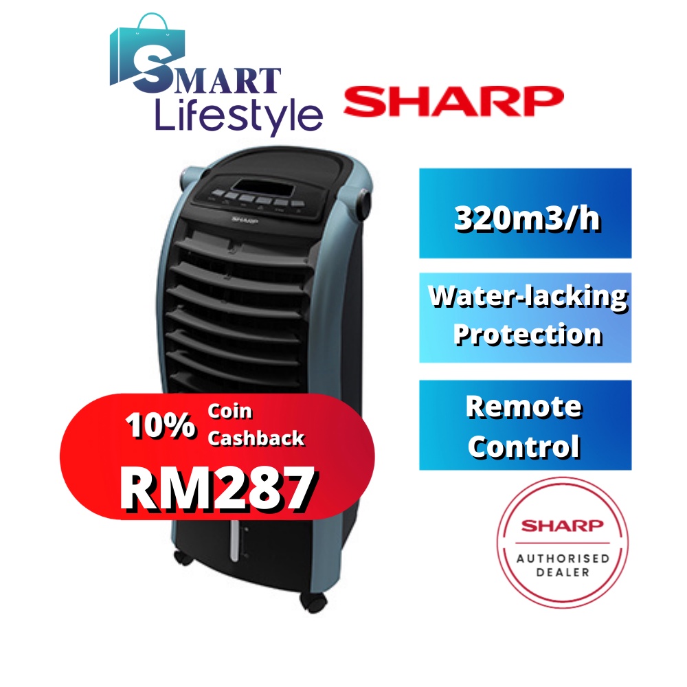 Sharp 6L Air Cooler PJA36TVB Air volume 320m3/h | Shopee Malaysia
