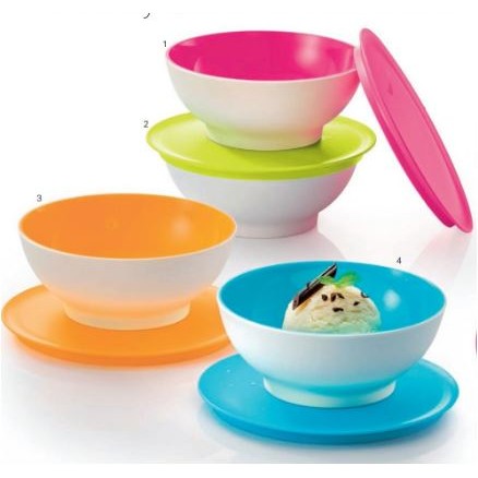 Tupperware Allegra Dessert Bowls (1) 275ml | Shopee Malaysia