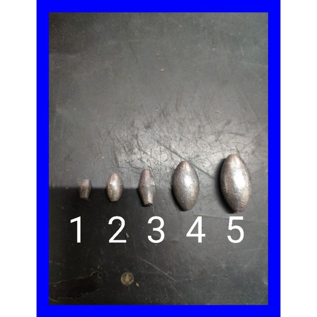 (Malaysia Ready Stock)Batu Hidup Ladung Pancing Sinker 1pcs | Shopee ...