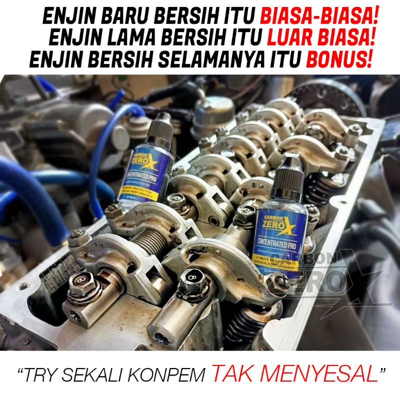 [GUARANTEE] - Carbon Zero X Enjin Bersih + Pickup + Senyap + Petrol ...