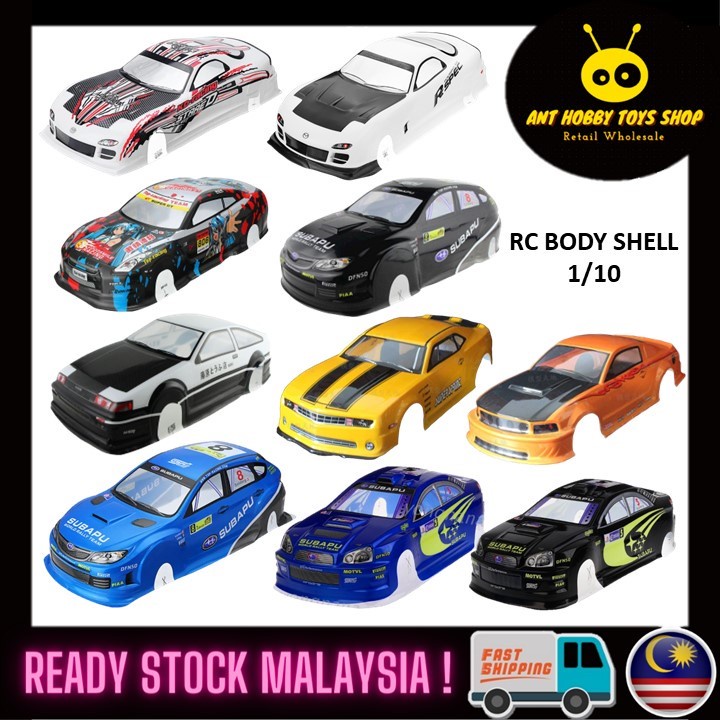1/10 RC Car PVC painted Body Shell for 1:10 RC hobby racing drift car ...
