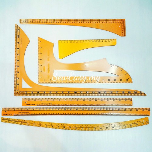 Pembaris Jahitan Asas 7pcs/set | Shopee Malaysia