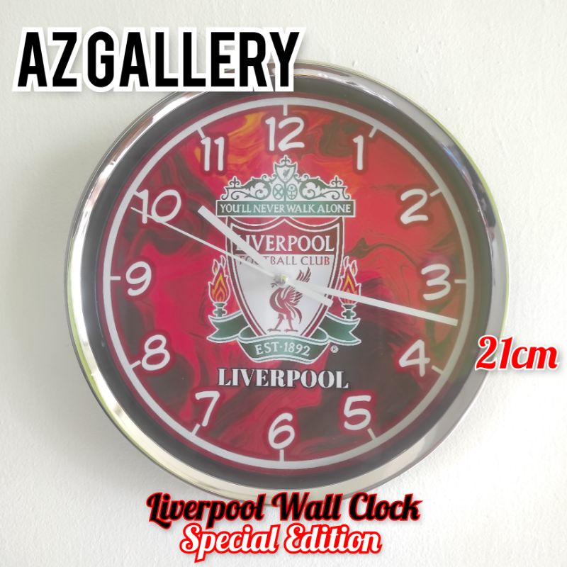 Liverpool Wall Clock Special Edition/Jam Liverpool | Shopee Malaysia