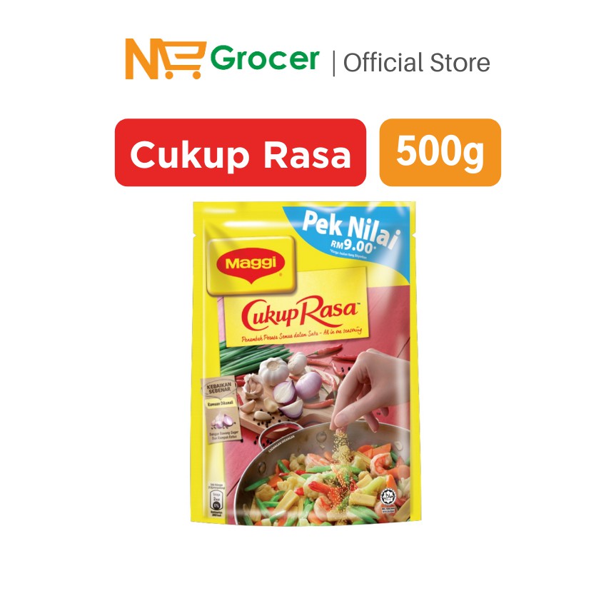 MAGGI Cukup Rasa Seasoning (500g) | NE Grocer | Shopee Malaysia