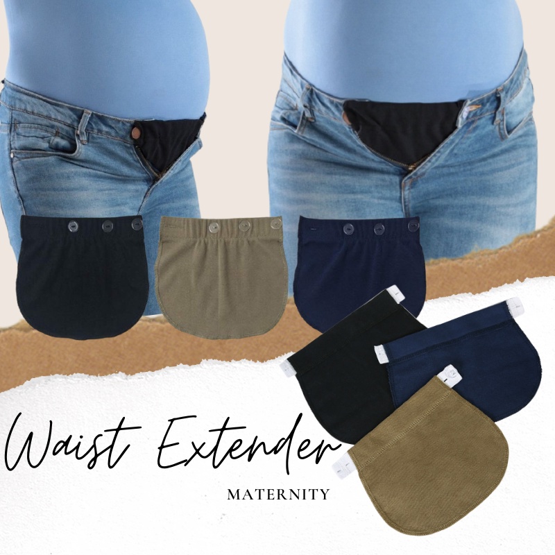 🌟READYSTOCK🌟Adjustable Elastic Lengthening Waistband Extender Button ...