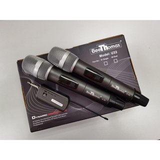 BeeTHomax Dual Handheld Professional Wireless Microphone U33 | Shopee ...