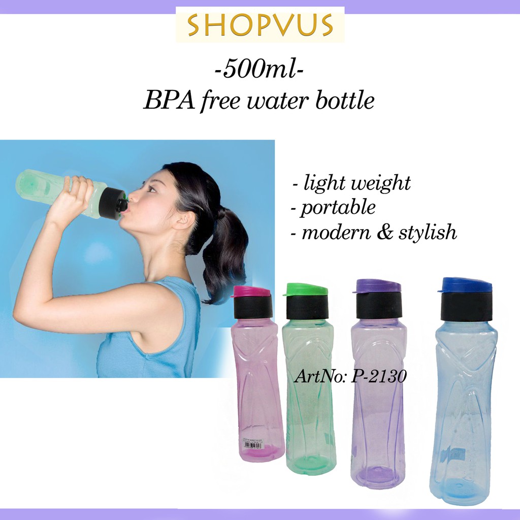 500ML BPA-Free Tumbler / Drinking Bottle / Botol Air / Botol Minuman ...
