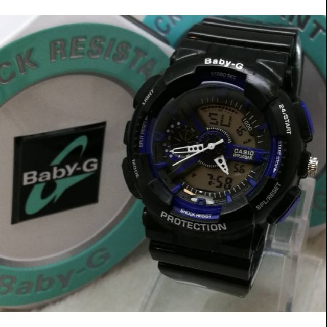 Jam Tangan BABY-G (Blue Black) | Shopee Malaysia