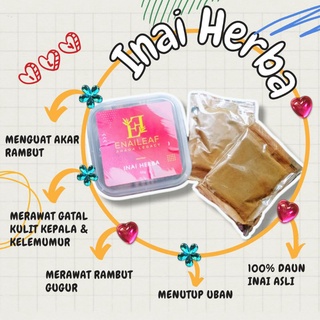 INAI RAMBUT HALAL / INAI SERBUK / INAI HERBA (100% DAUN INAI ASLI ...
