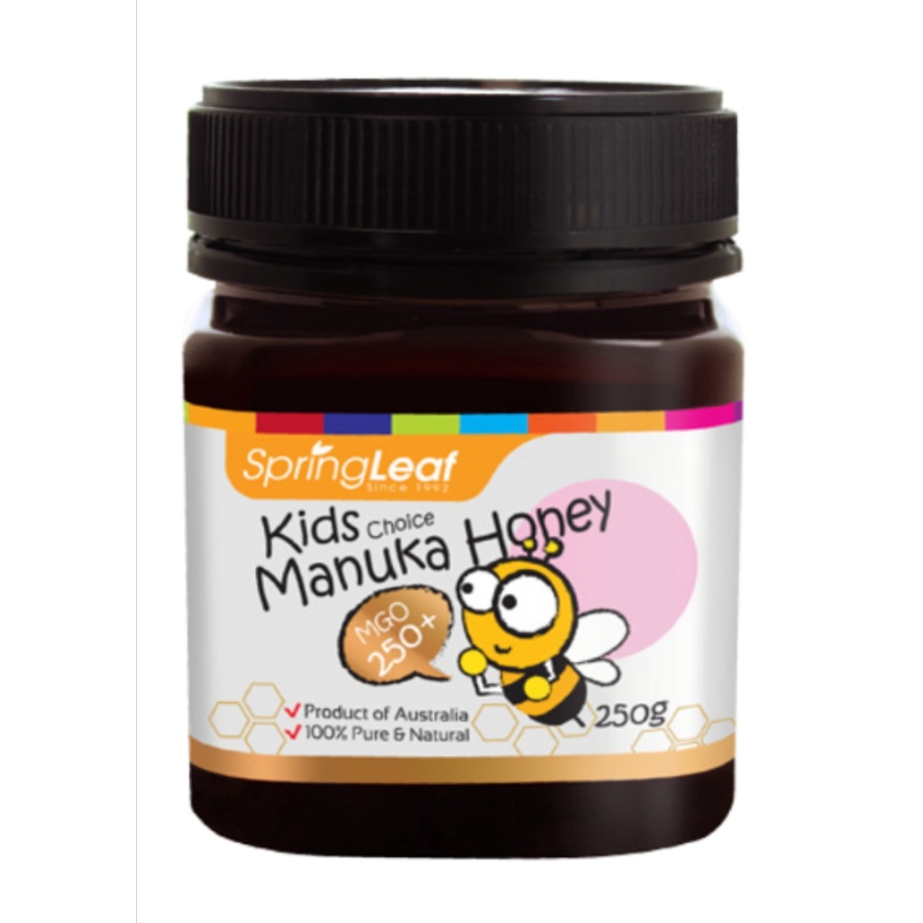 SpringLeaf Kids Manuka Honey MGO 250+ 250g | Shopee Malaysia