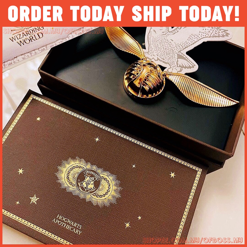 Harry Potter Hogwart Apothecary Golden Snitch Car Air Freshener Perfume ...