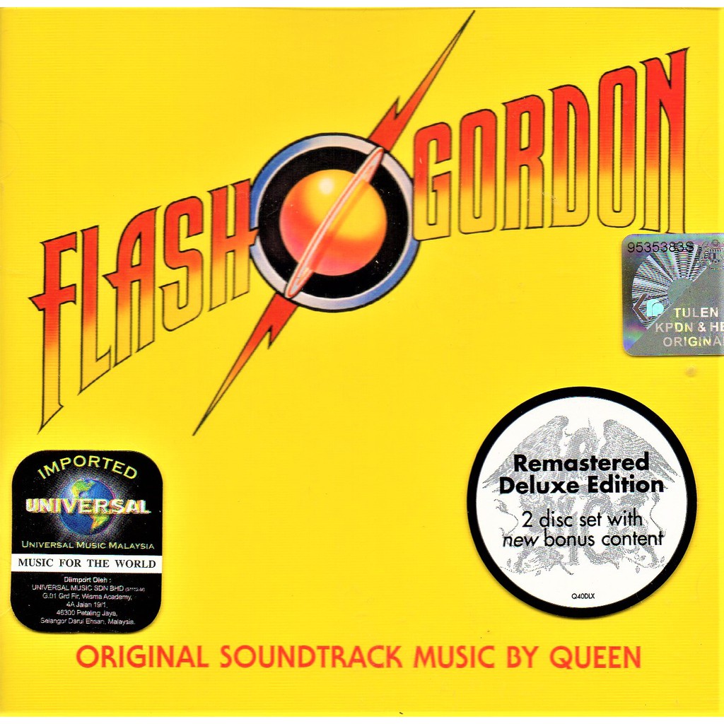 Queen - Flash Gordon Original Soundtrack Music by QUEEN [ Remastered ...
