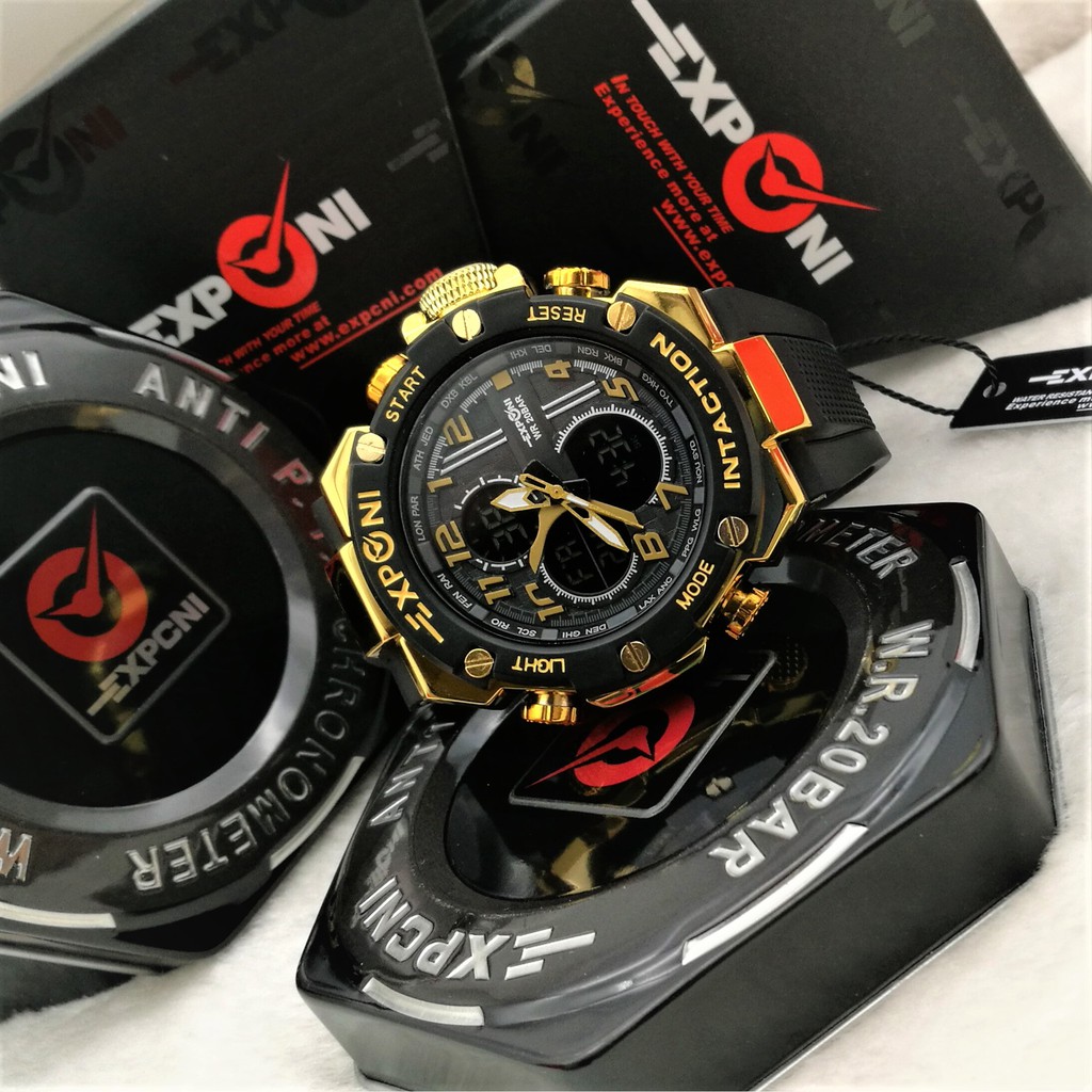 ORIGINAL EXPONI WATER RESISTANCE WATCH WITH 1 YEAR WARRANTY | Shopee ...