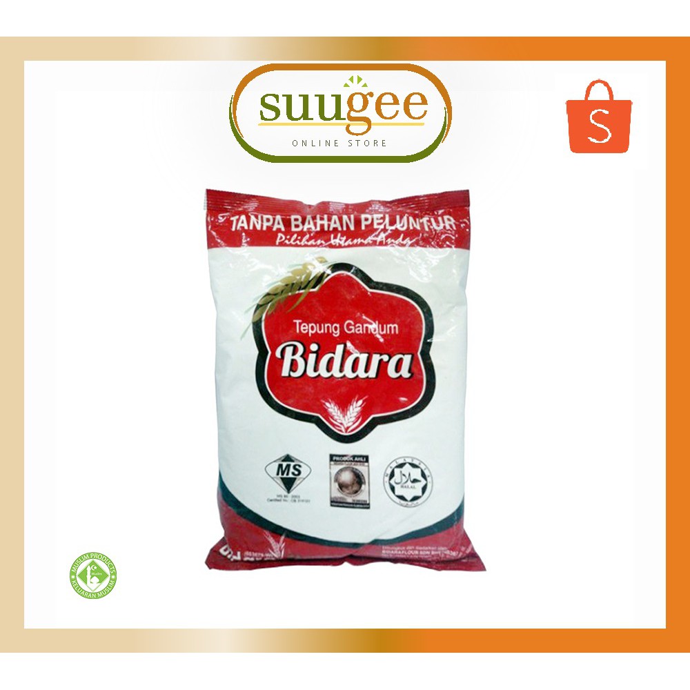 TEPUNG GANDUM BIDARA 1KG [MUSLIM PRODUCT] | Shopee Malaysia