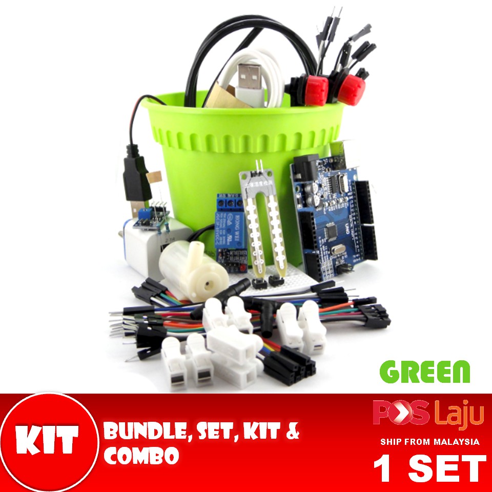Arduino Complete Kit Project: Soil Moisture Based Watering System ...