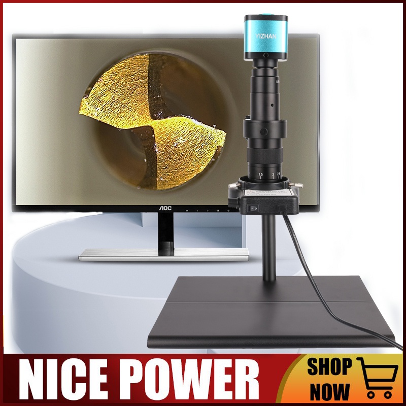 4K 48MP HDMI USB Digital Video Monocular Microscope Camera And Continus ...